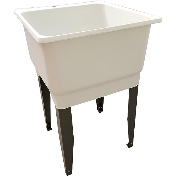 Laundry Tub plastic rinse with steel legs – Yee Ken Hardware