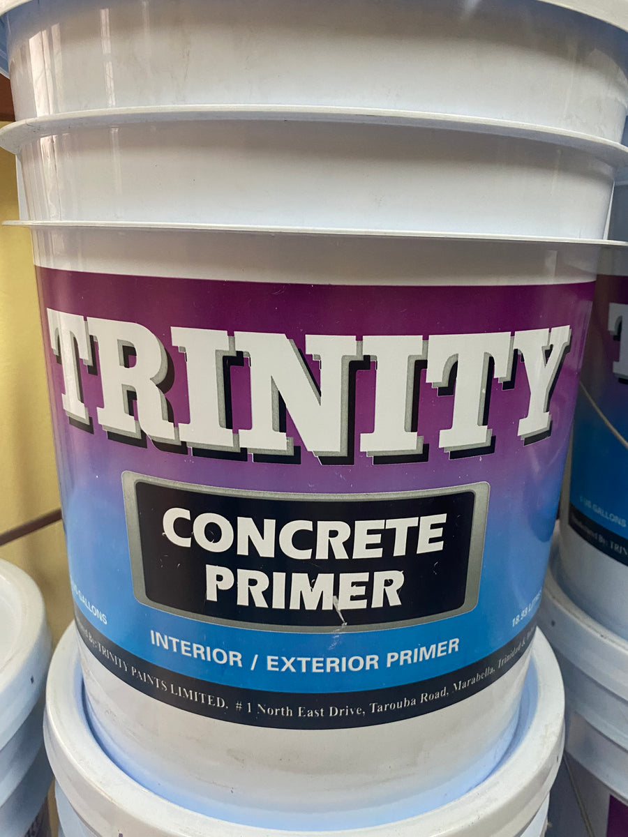 Trinity Concrete Primer 5 Gallon – Yee Ken Hardware