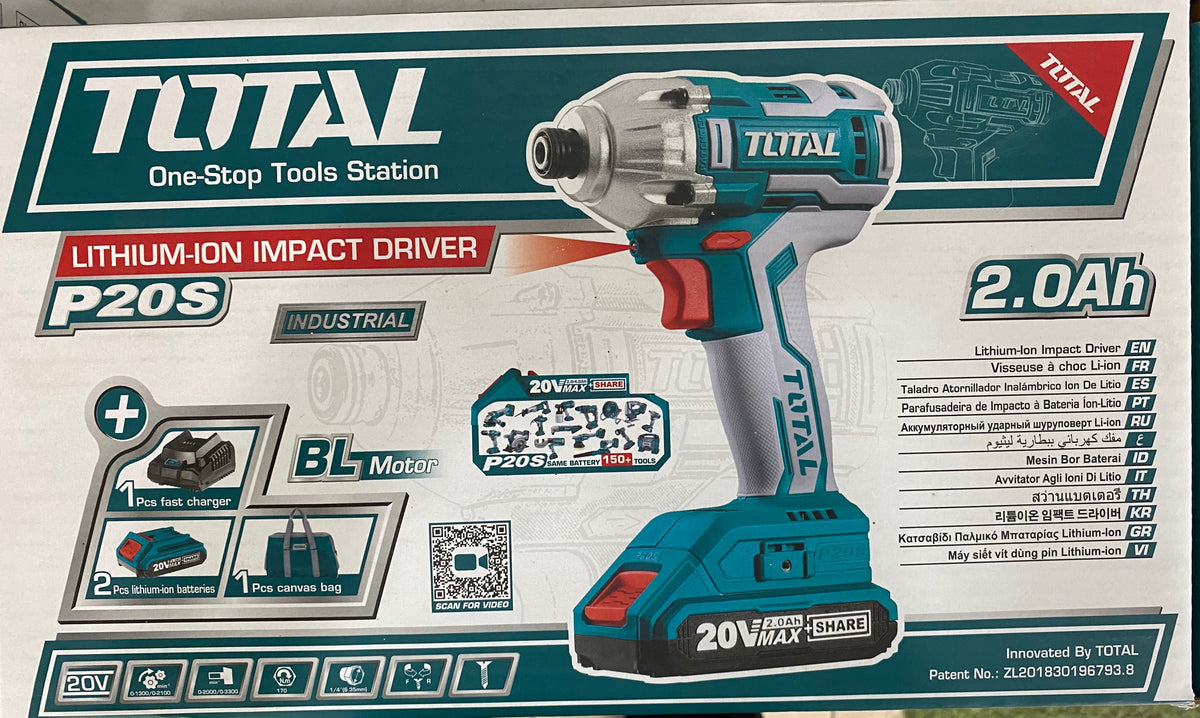 Impact Driver 20V Lithium Ion Total – Yee Ken Hardware
