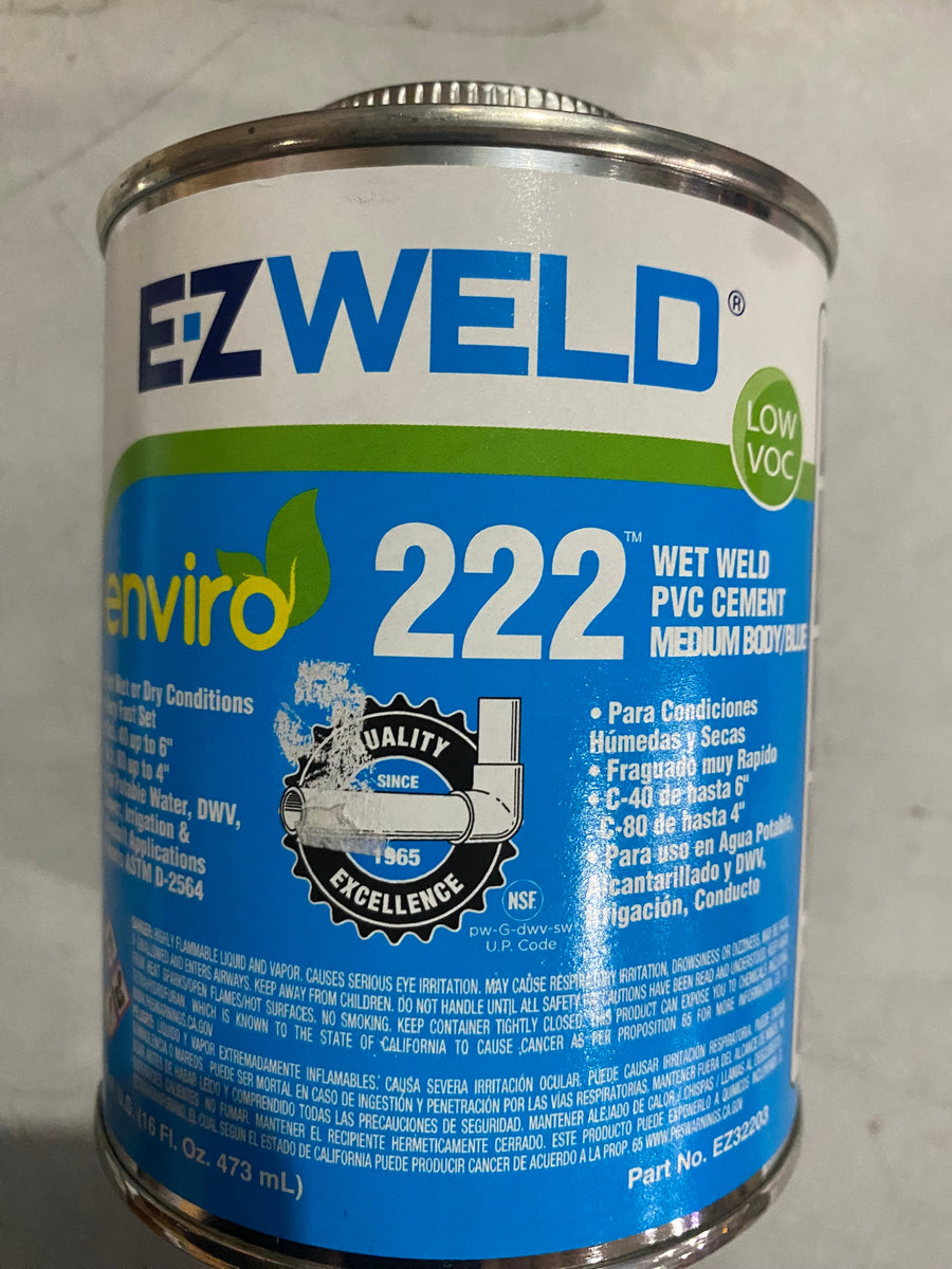 PVC Pool Solvent EZWELD 500 ml – Yee Ken Hardware