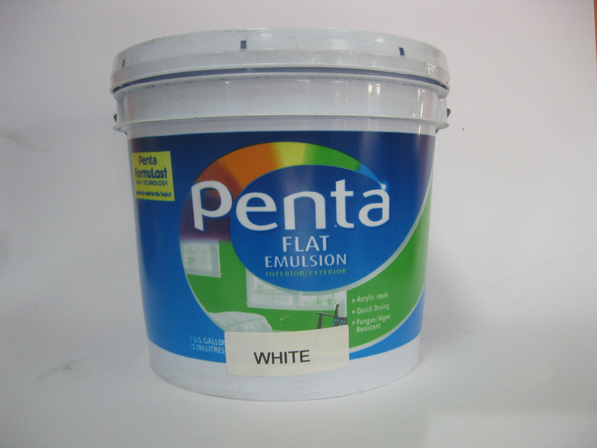 Penta Flat Emulsion Gallon (Assorted Colours) – Yee Ken Hardware