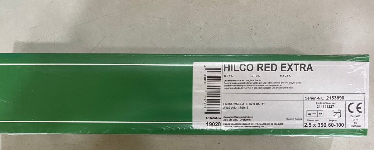 Welding electrode Rod Hilco E 6013 12G (2.5mm) 5KG – Yee Ken Hardware